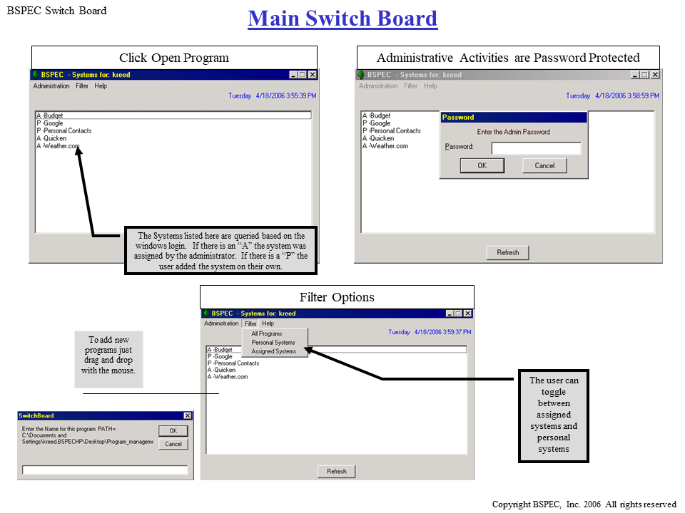 BSPEC.COM® - Network User File Manager